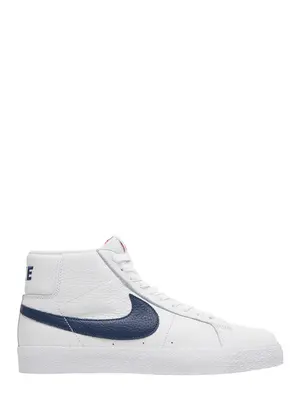 Nike Zoom Blazer Mid Iso Sb - White