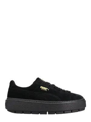 PUMA Wmns Platform Trace Sneakers - Black