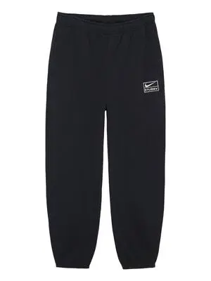 StÜssy X Nike Acid Wash Fleece Pant - Black