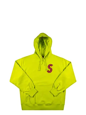 Supreme Logo Hooded Sweatshirt - Green