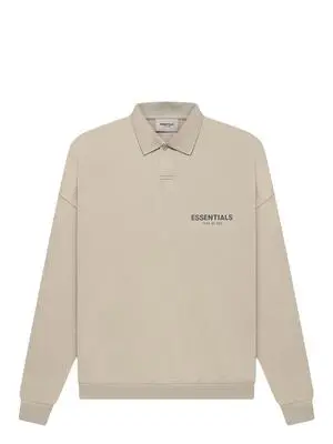 Fear Of God Long-sleeve Polo - Tan