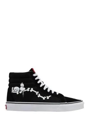 VANS X Peanuts Sk8-hi Reissue 'snoopy Bones' Sneaker - Black