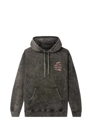 ANTI SOCIAL SOCIAL CLUB Bed Hoodie Wash - Black