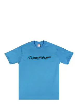 Supreme Futura Logo Tee 'bright - Blue
