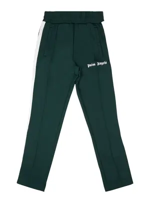Palm Angels Classic Track Pants /white - Green