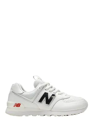 NEW BALANCE 574 Metallic Neo Flame - White