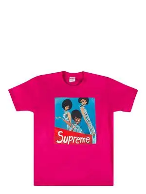 Supreme Group Tee 'dark Pink' Pink