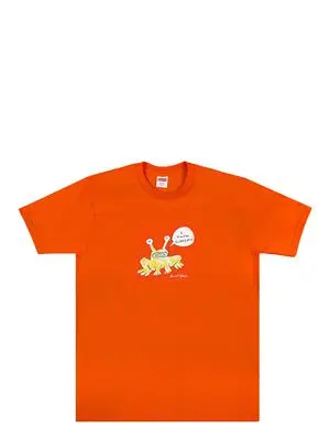 Supreme X Daniel Johnston Frog Tee - Orange