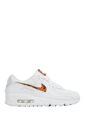 Nike Max 90 Ax Leopard Print Sneakers - White