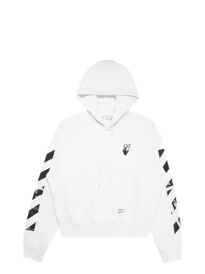 Off-White Carav Arrow Over Hoodie - White