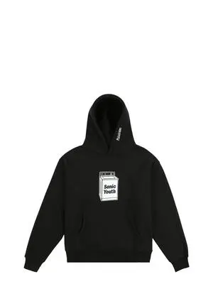 PLEASURES Washing Machine Hooded Sweatshirt - Black
