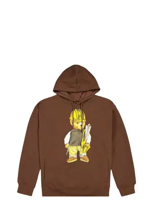 MARKET Workshop Bear Hoodie - Brown