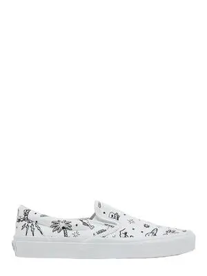 VANS Classic Slip-On 'Unidentified U-Paint' White