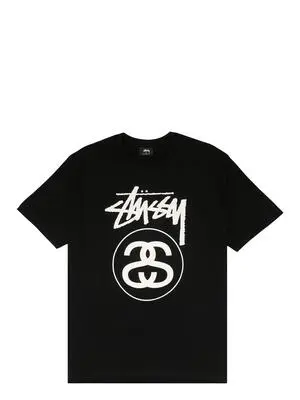 StÜssy Stock Link Tee - Black