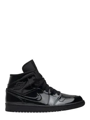 JORDAN 1 Mid Patent Se - Black
