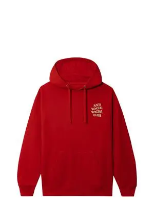 ANTI SOCIAL SOCIAL CLUB White Picket Fence Hoodie - Red