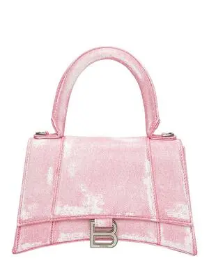 Balenciaga Hourglass Top Handle Bag - Pink