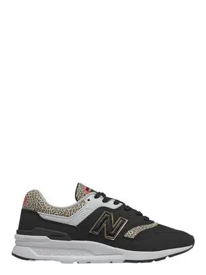 NEW BALANCE 997h Leopard Sneakers - Black