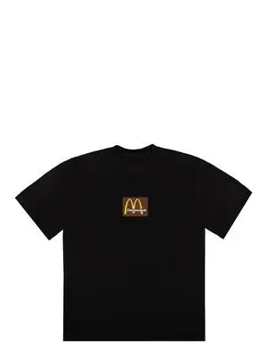 TRAVIS SCOTT X Mcdonald's Sesame Inv T-shirt - Black