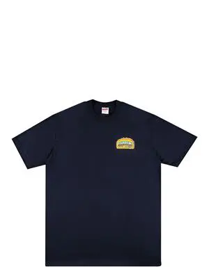 Supreme Chrome Tee 'navy' Blue