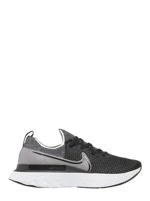 Nike React Infinity Run Flyknit Sneakers - Black