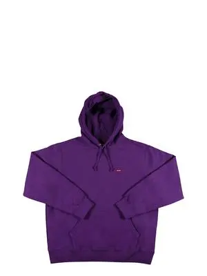Supreme Small Box Hooded Sweatshirt - Purple