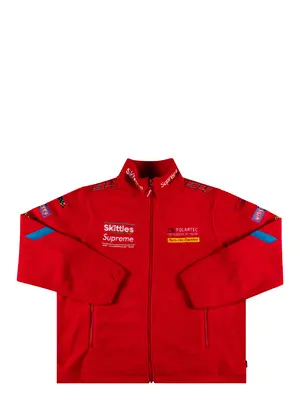 Supreme X Skittles X Polartec Jacket - Red