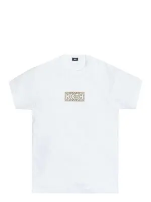 Kith Moroccan Tile Classic Logo Tee 'beige - White