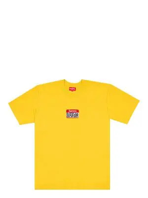 Supreme Gonz Nametag Short-sleeve Top - Yellow
