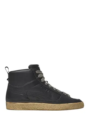 PUMA Rhuigi X Suede Mid Sneakers - Black