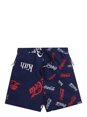 Kith X Coca-cola Printed Shorts - Blue