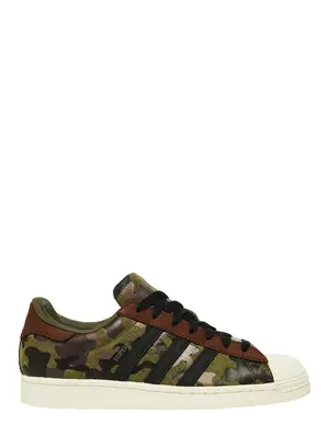 Adidas Superstar Camo Sneakers - Green