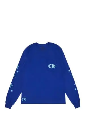Chrome Hearts Star Long-sleeve Shirt - Blue