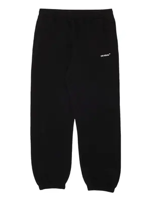 Off-White Caravag Diag Slim Sweatpant /white - Black