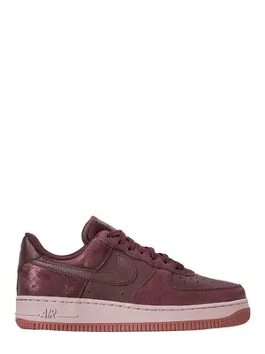 Nike Force 1 Low '07 Premium Sneakers - Red