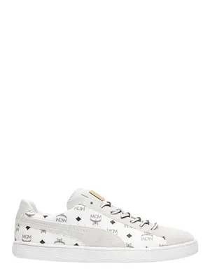 PUMA X Mcm Suede Sneakers - White