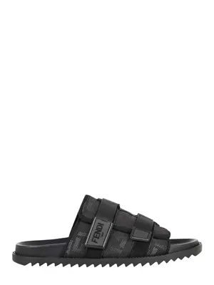 Fendi Ff Sandals - Black