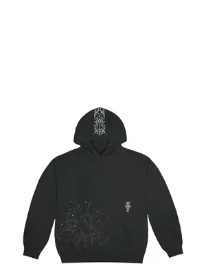 CACTUS JACK BY TRAVIS SCOTT Studded Hoodie - Black