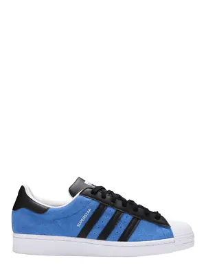 Adidas Superstar Core Black Sneakers - Blue