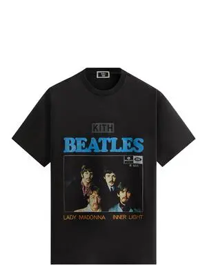Kith For The Beatles Inner Light Vintage Tee - Black