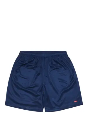 Supreme Small Box Baggy Mesh Short - Blue