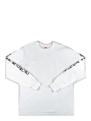 Supreme Clayton Patterson Long-sleeve Tee - White