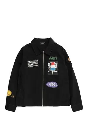 PLEASURES Sonic Youth Work Jacket - Black