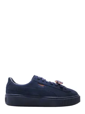 PUMA Suede Platform Gem Sneakers - Blue