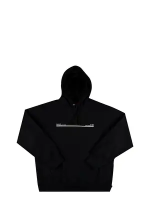 Supreme San Francisco Hooded Sweatshirt - Black