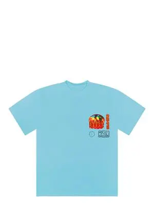 CACTUS JACK BY TRAVIS SCOTT Class Of 2020 T-shirt 'sky - Blue