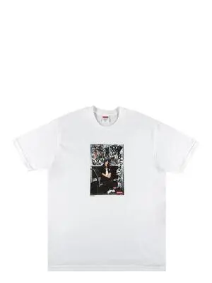 Supreme X Lady Pink Tee - White