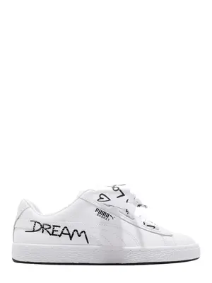 PUMA Basket Heart Hndwrttn Sneakers - White
