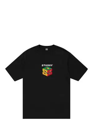 StÜssy S64 Pigment Dyed Tee - Black
