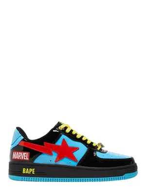 A BATHING APE Marvel X Sta Widow' Sneakers - Black